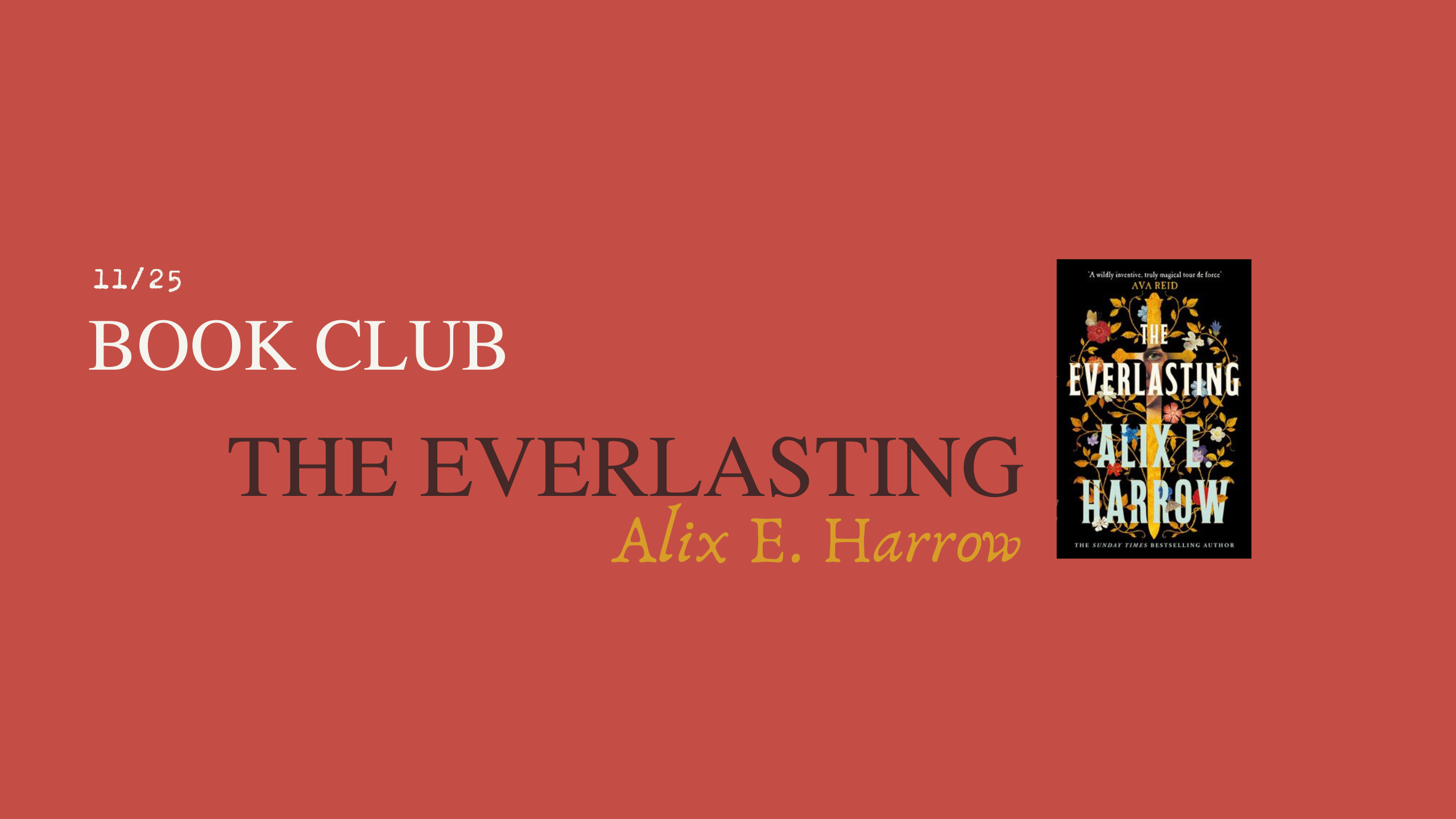 The Everlasting by Alix E. Harrow - November Book Club – Midsummer Child